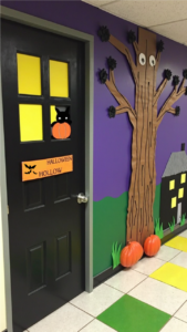 Halloween Classroom Door Ideas - Castle Random